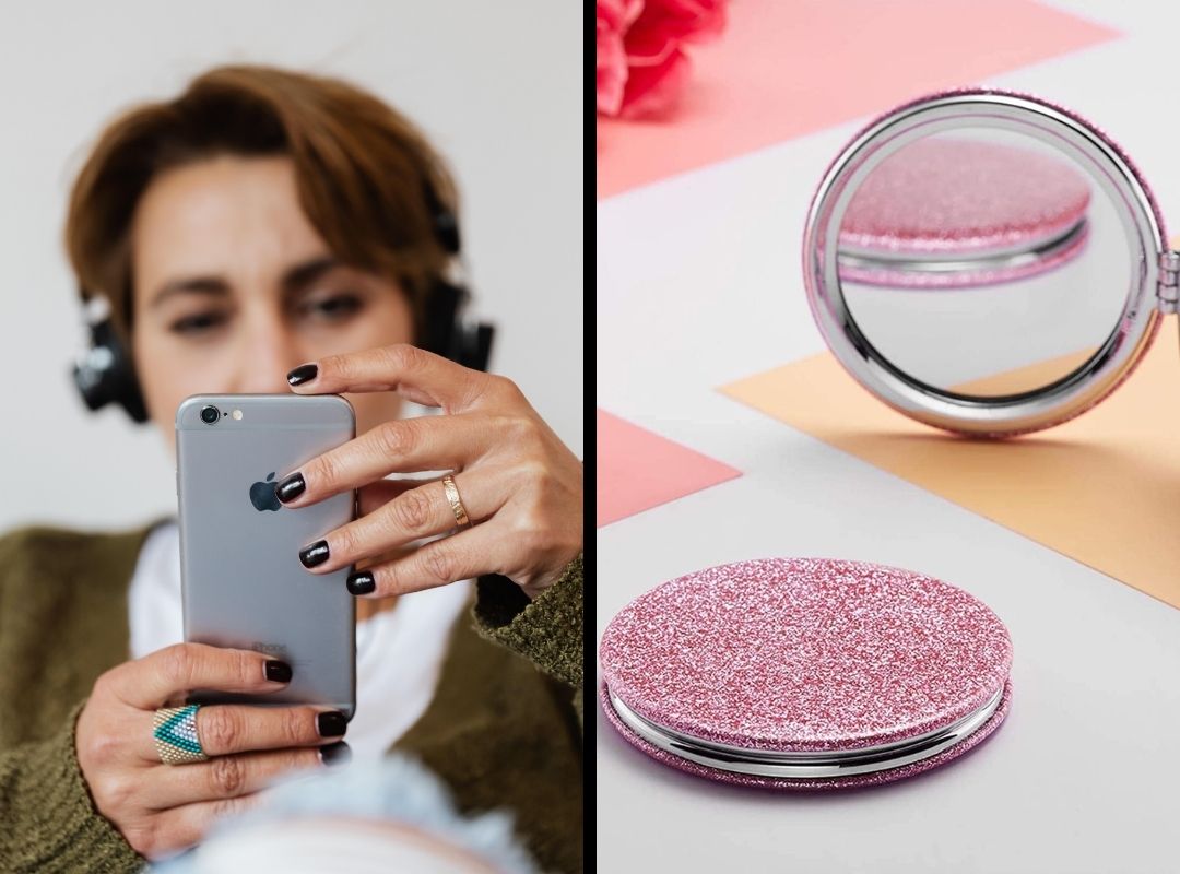 Compact Mirror VS Cellphone Camera – OmiroDirect